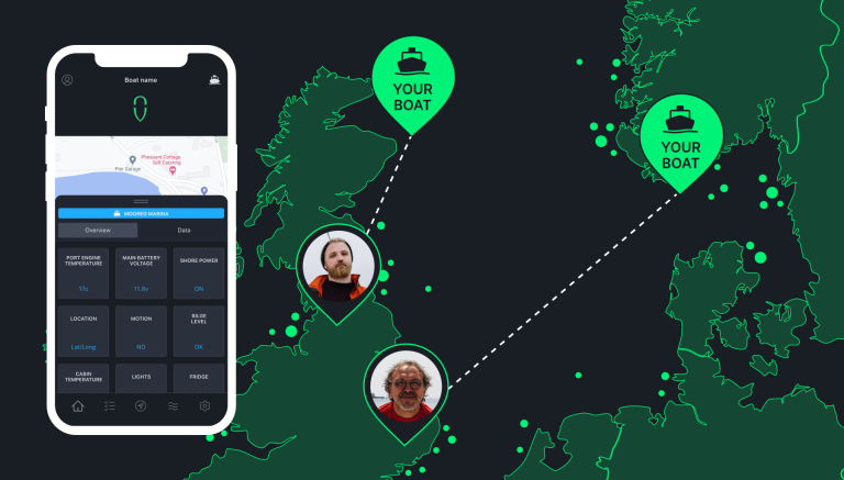 Monitor your boat remotely - VirCru